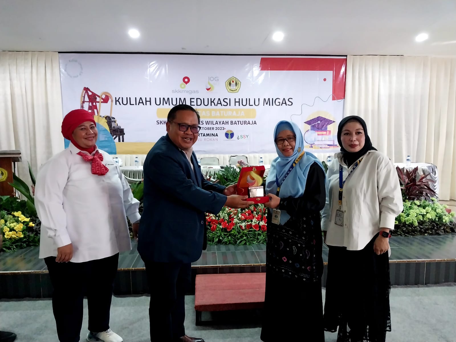 Beri Edukasi Kepada Mahasiswa Unbara,SKK Migas dan K3S Wilayah Baturaja ...