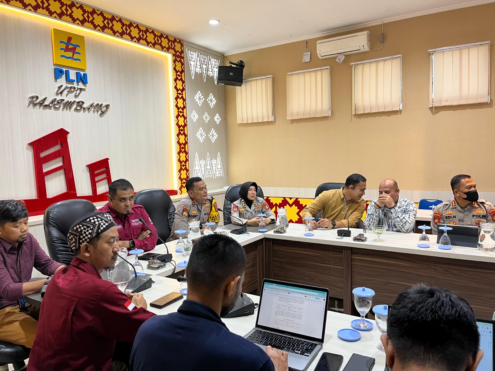 PLN UIP3B Sumatera dan Polda Sumsel Analisa dan Evaluasi Pengamanan Objek Vital Nasional ...