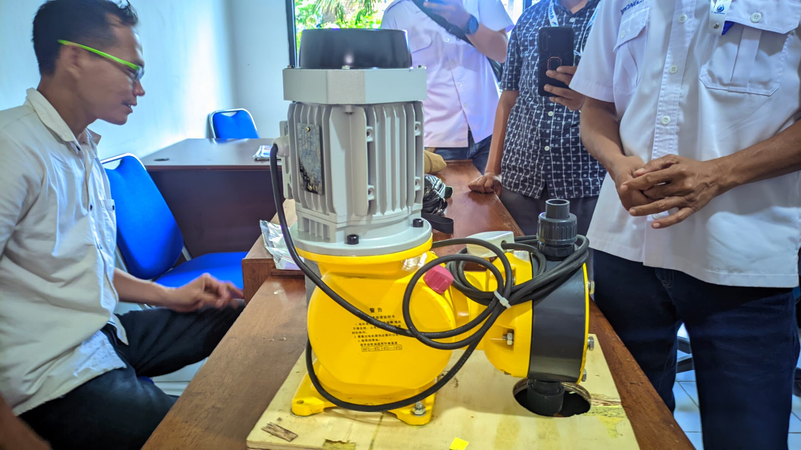 Tingkatkan Pelayanan, Perumda Air Minum Tirta Raja Tambah Pompa Distribusi dan Pompa Dosing Baru ...